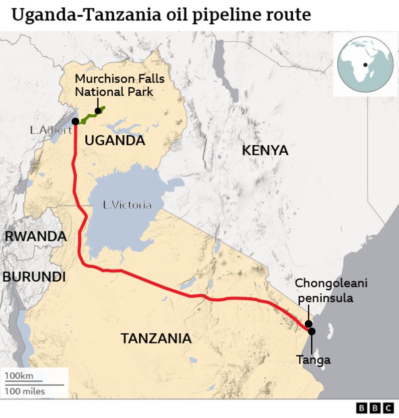 Cop 27: Uganda-Tanzania oil pipeline sparks climate row - BBC News