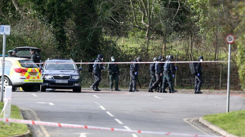 Capanagh Forest: 'Terrorist hide' found in woods near Larne - BBC News