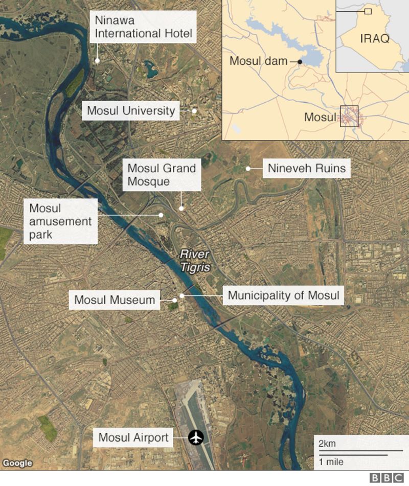 Battle for Mosul: Operation to retake Iraqi city from IS begins - BBC News