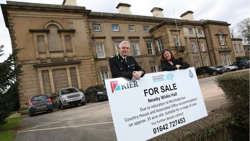 Newby Wiske Hall: Former police force HQ finally sold - BBC News