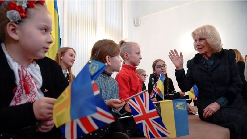 Outspoken royals don't hide sympathies over Ukraine - BBC News