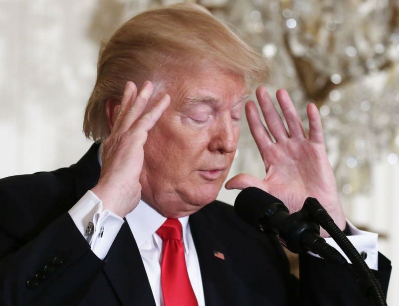 Full transcript of Trump press conference - BBC News