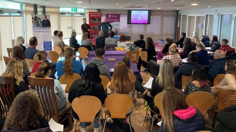 GL1 leisure centre could reopen following recruitment drive - BBC News