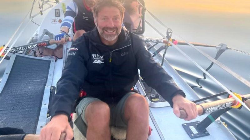 GB Row Challenge: Welsh crewman among 16 rescued in bad weather - BBC News