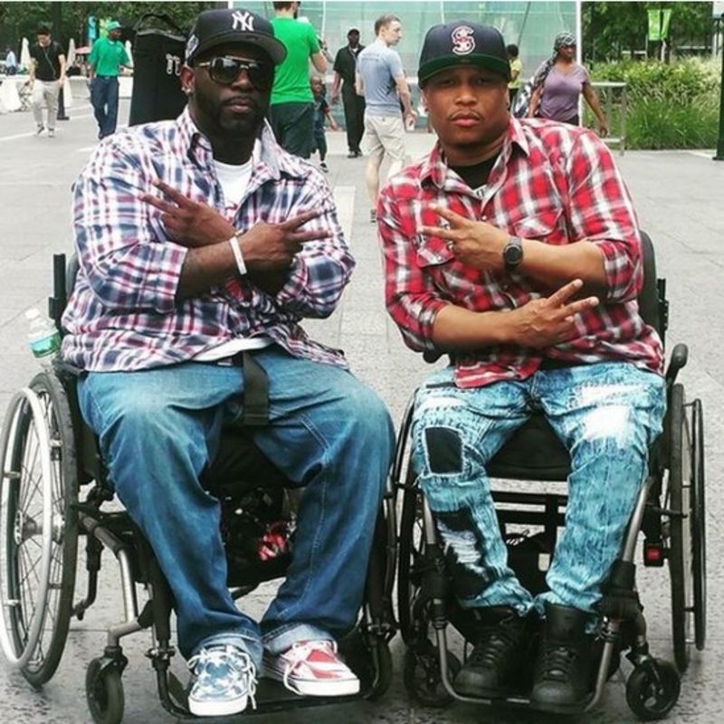 Rap duo 4 Wheel City and the Krip-Hop career they never expected - BBC News