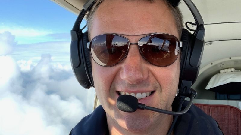 Former RAF pilot speaks of plane crash near Jersey a year on - BBC News