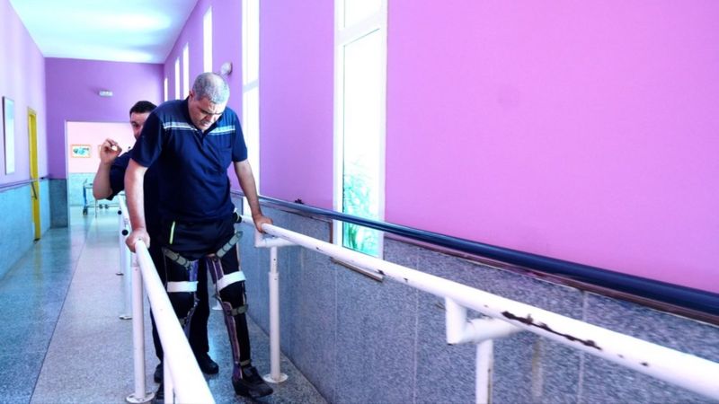 The battle for better disability rehab in North Africa - BBC News