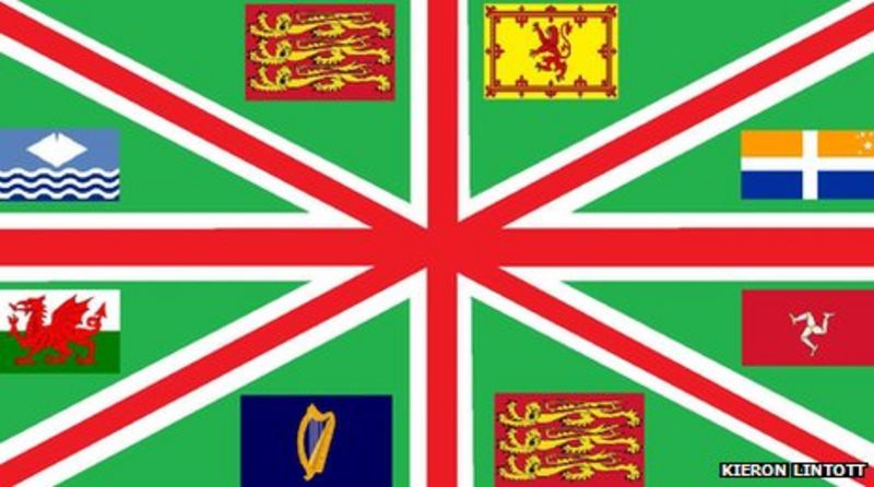 25 readers' designs for a new union jack - BBC News