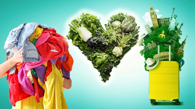 Climate change: How to be more eco-friendly in everyday life - BBC News