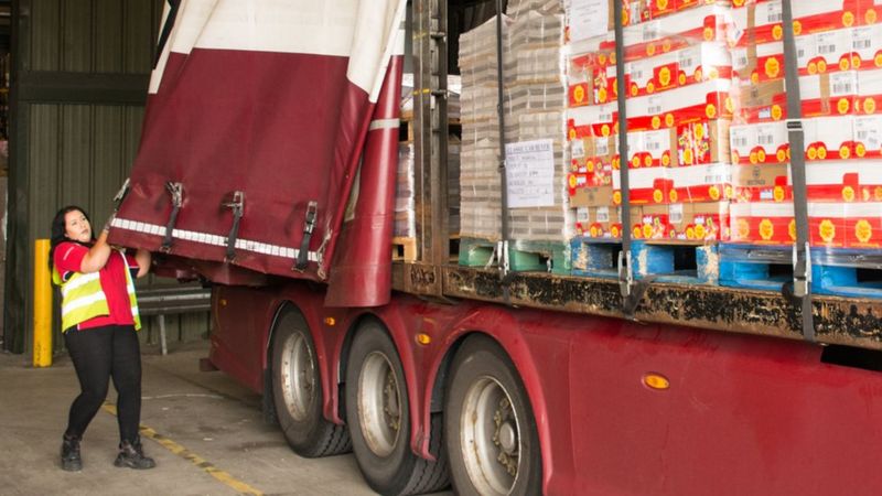 Life on the road as a female lorry driver - BBC News