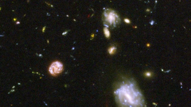 This newly discovered galaxy is a space mystery! - BBC Newsround