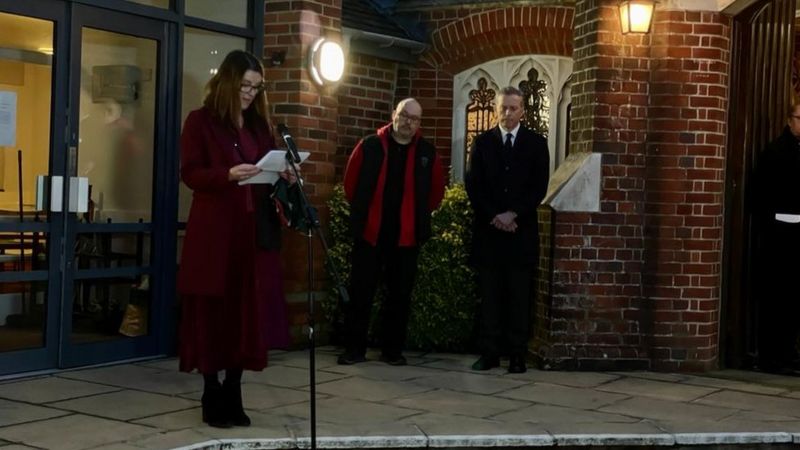 Olly Stephens: Teen remembered on first anniversary of death - BBC News