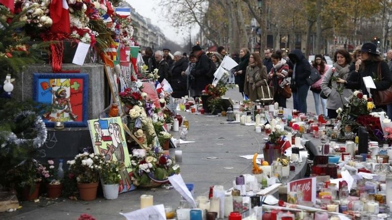 Paris attacks: French police arrest suspect - BBC News