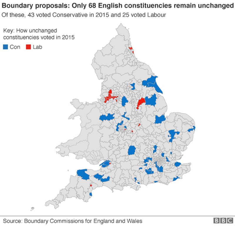 Boundary reform: How is your area affected? - BBC News