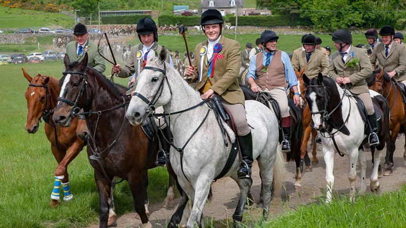 Coronavirus in Scotland: Hawick Common Riding goes online - BBC News
