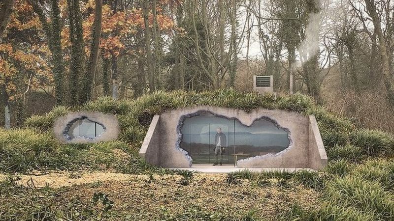 Holiday let plan for windowless WW2 bunker in Ringstead - BBC News