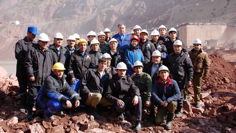 Tajikistan's Rogun: Building the world's tallest dam - BBC News