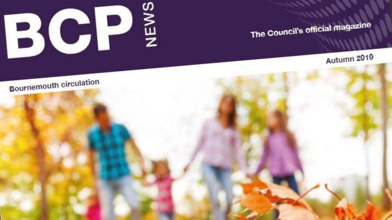 BCP Council magazines sent straight for recycling - BBC News