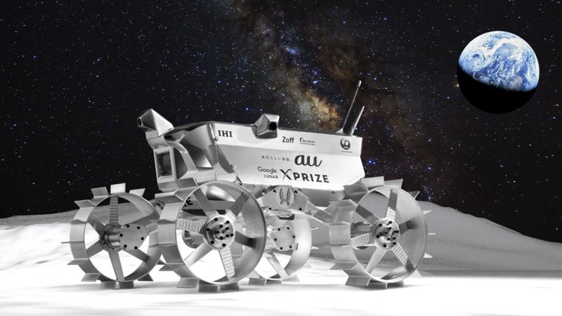 Five in final stretch of Moon race - BBC News