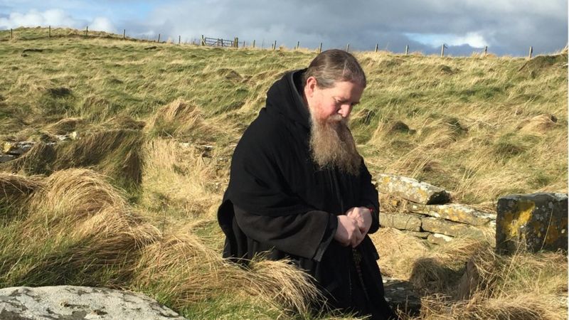 The monks who bought their own Scottish island - BBC News