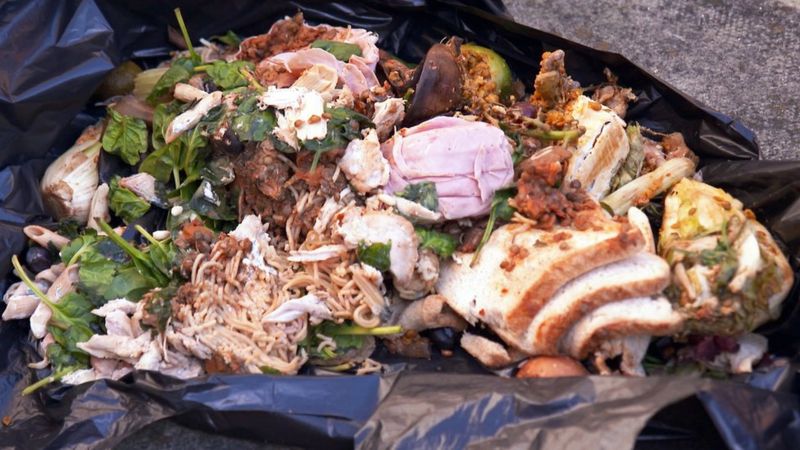 Sustainable students: The students with a food waste problem - BBC News