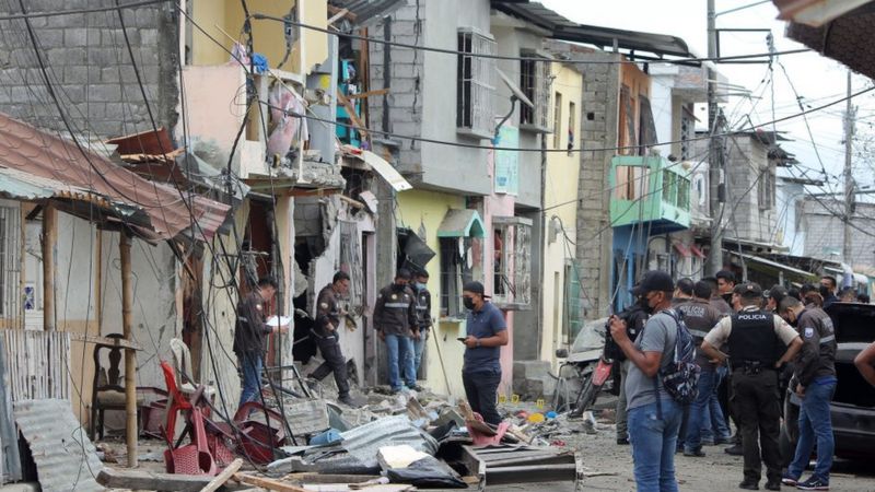 Ataque con explosivos en Ecuador: al menos 5 muertos y 17 heridos por ...