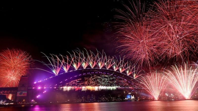 In pictures: New Year celebrations from around the world - BBC Newsround