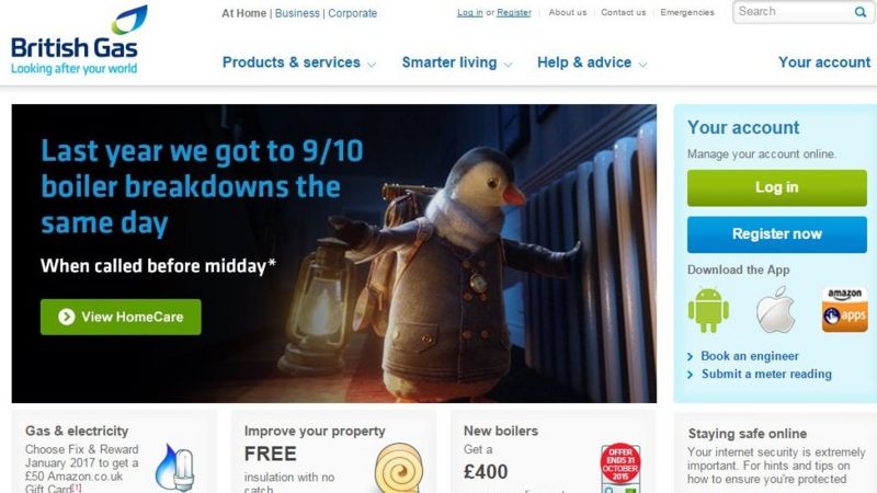 British Gas Logins Exposed Online BBC News british-gas-logins-exposed-online-bbc-news