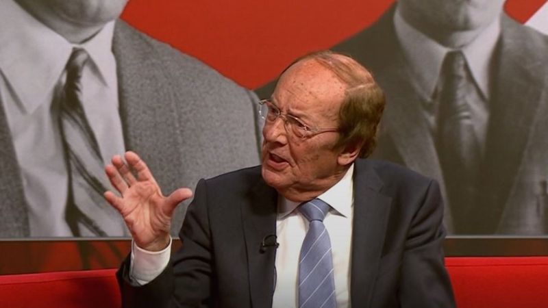 Ronnie Kray warned of 'life of misery' to Fred Dinenage - BBC News