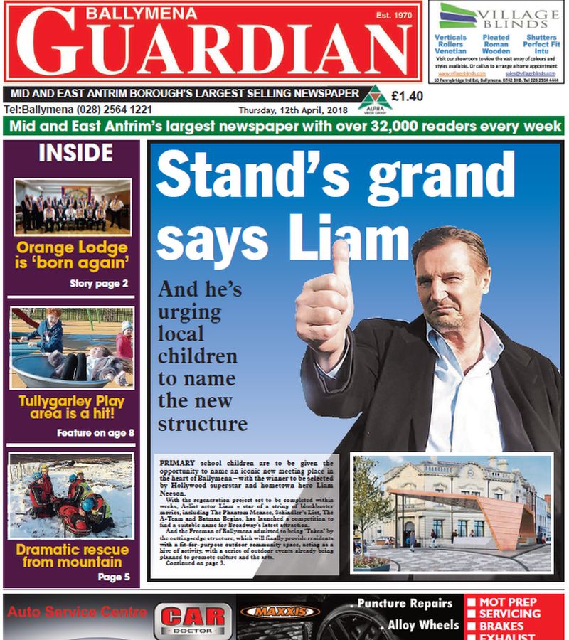 NI weekly paper review: Hollywood stars and a soapbox derby - BBC News