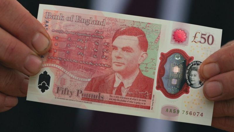 New £50 note featuring Alan Turing enters circulation - BBC Newsround