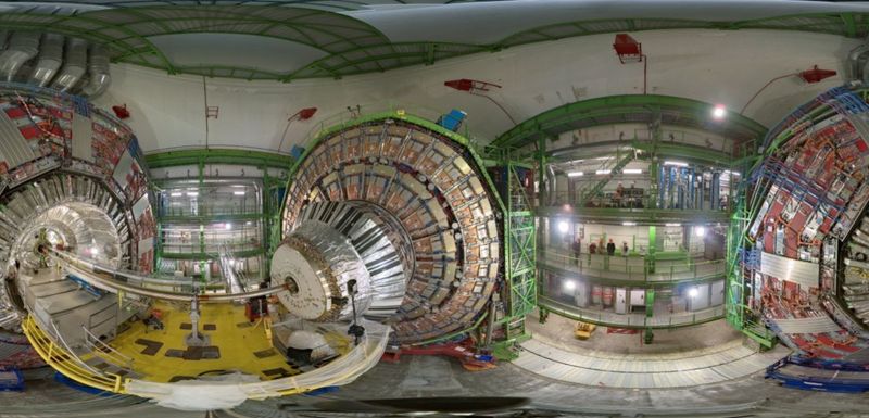 Huge Large Hadron Collider experiment gets 'heart transplant' - BBC News