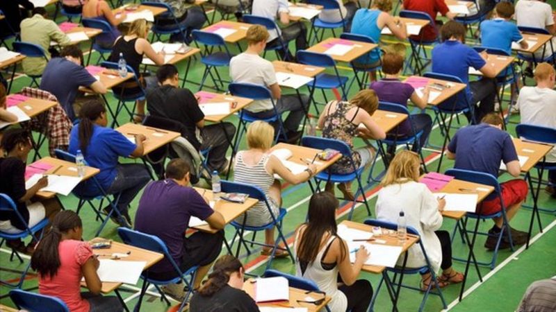 Exam results: It was different in my day... - BBC News