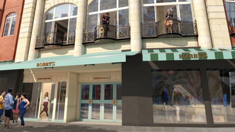 Bournemouth home to Bobby's store again after almost 50 years - BBC News