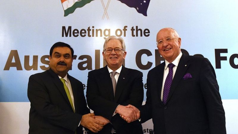 Adani Carmichael: Fierce debate over monster coal mine - BBC News