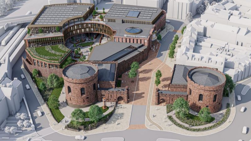Cumbria University: Listed-building campus plan approved - BBC News