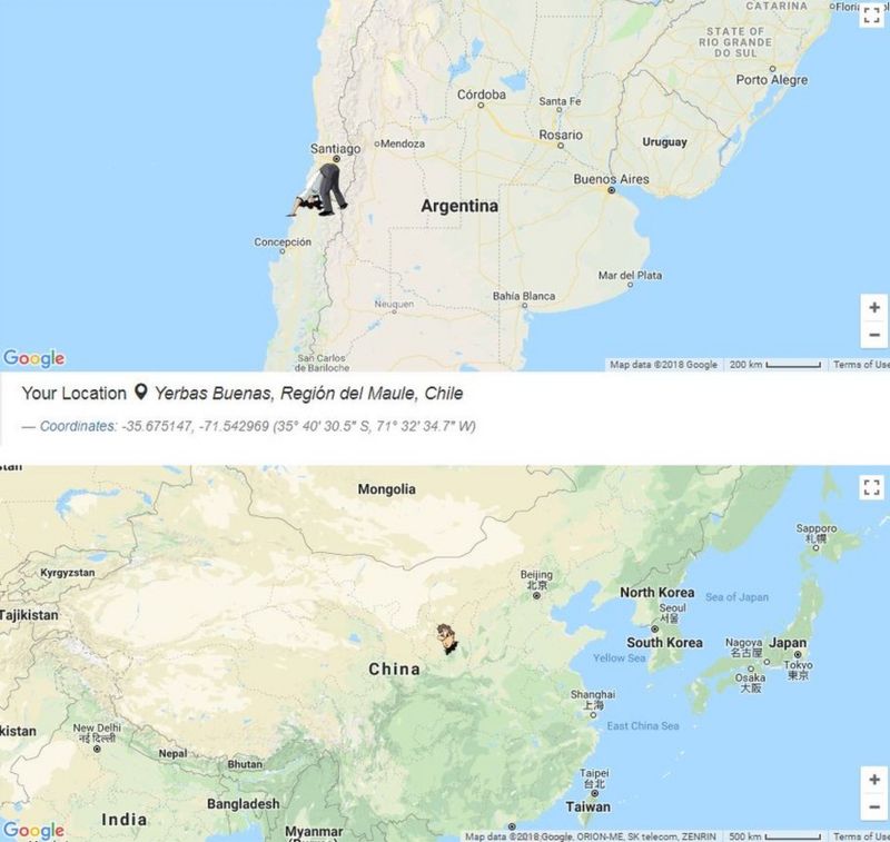 El Mapa de las Antípodas: el sitio web que te permite saber en qué ...