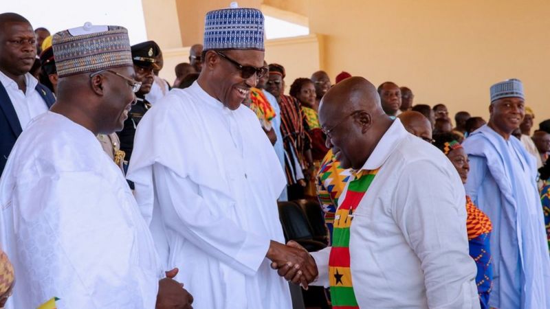 I go help Ghana fight corruption - Buhari - BBC News Pidgin