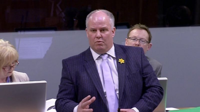 Trump: Welsh Tory criticised for US riots comparison to Brexit - BBC News