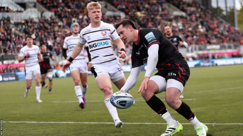 Premiership: Saracens 46-24 Gloucester - Tom Parton scores quickest ...