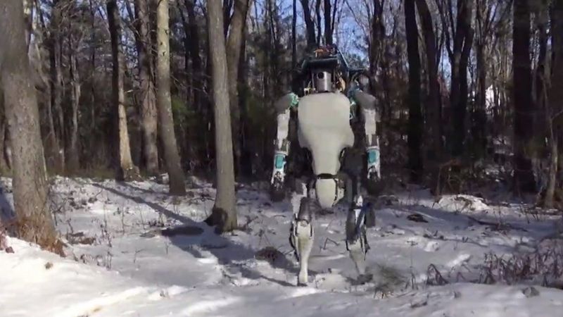 Remarkable Boston Dynamics robot puts up with bullying - BBC News