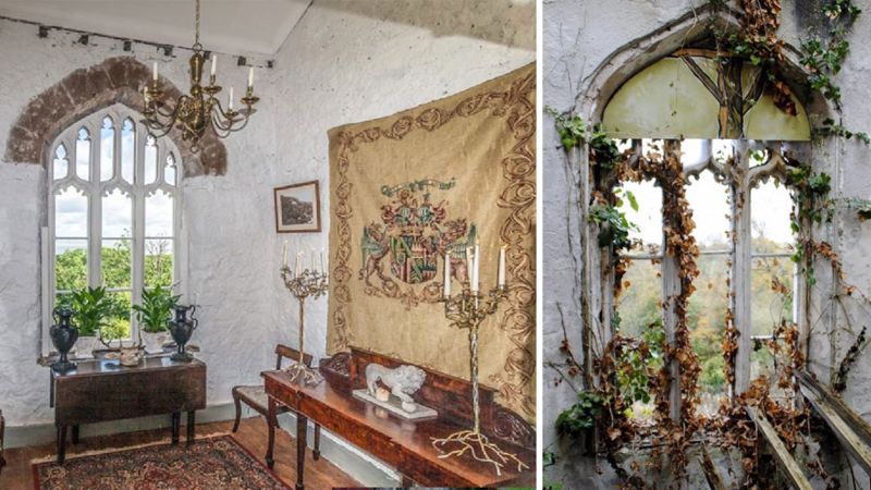 Gwrych Castle open to public to mark 20 years of restoration - BBC News