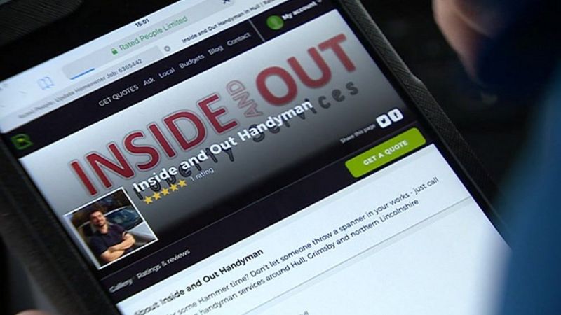 Rated People and MyBuilder website profiles cause concern - BBC News