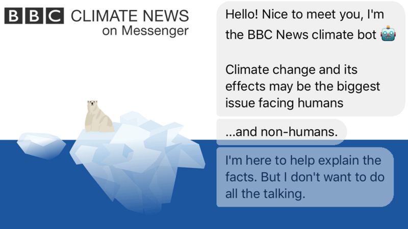 Confused about climate change? Talk to our chat bot - BBC News