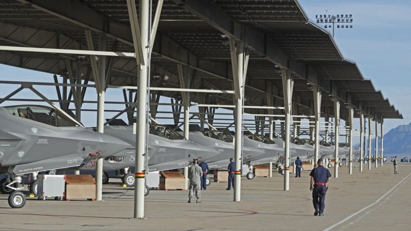 Lockheed Martin profits take fall, despite sales increase - BBC News