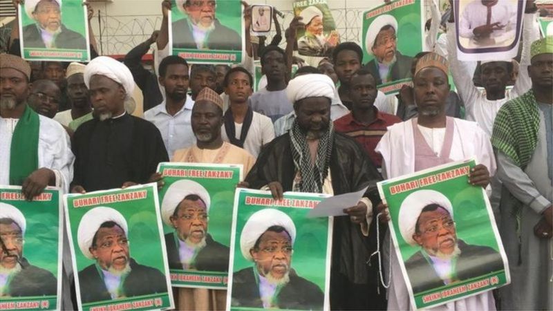 Ibrahim El-Zakzaky: Court free leader of Islamic Movement and im wife ...