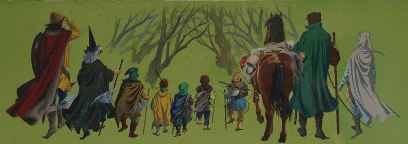 JRR Tolkien's annotated Middle-earth map at Bodleian - BBC News