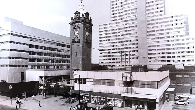 Nottingham's Victoria Centre marks 50 years in city - BBC News