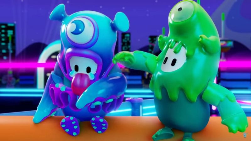 Fall Guys Season 4: Astronauts, Aliens and Among Us? - BBC Newsround