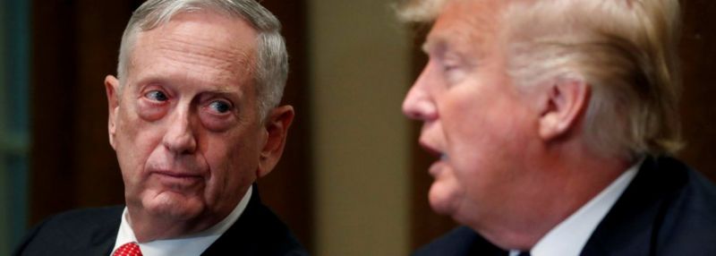 US Defence Secretary James Mattis announces resignation - BBC News